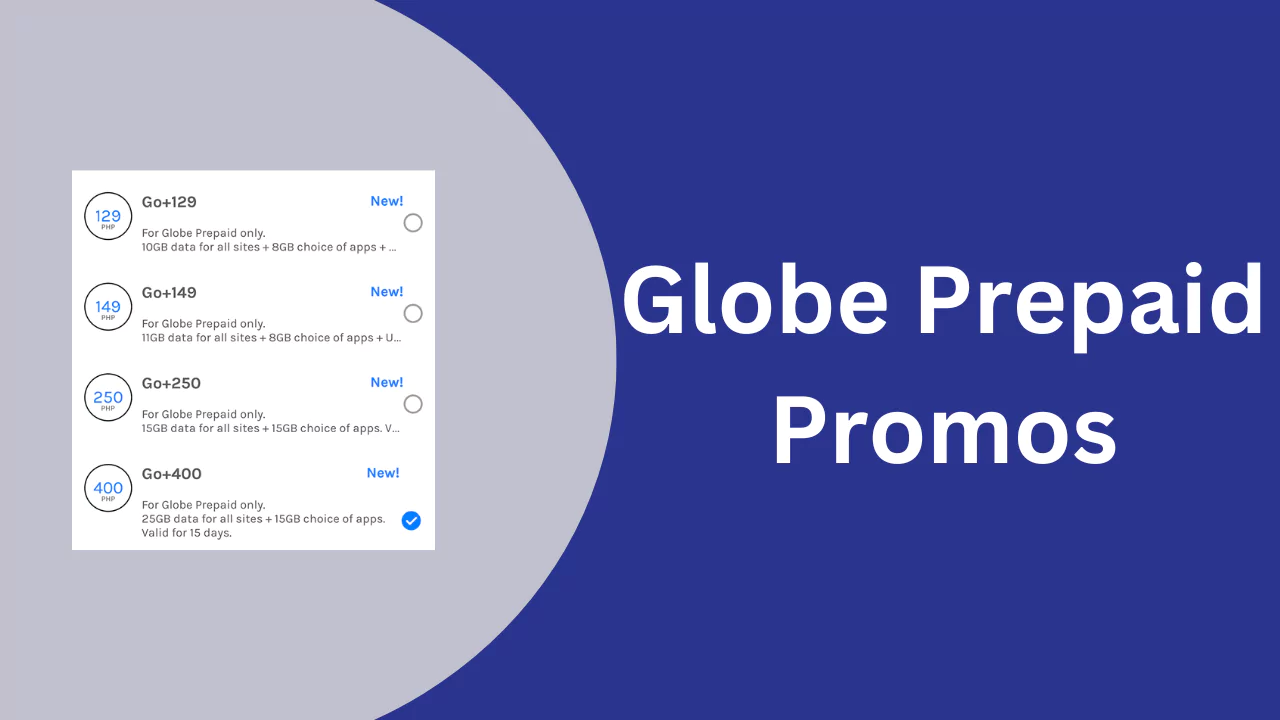 Globe Prepaid Promos 2025