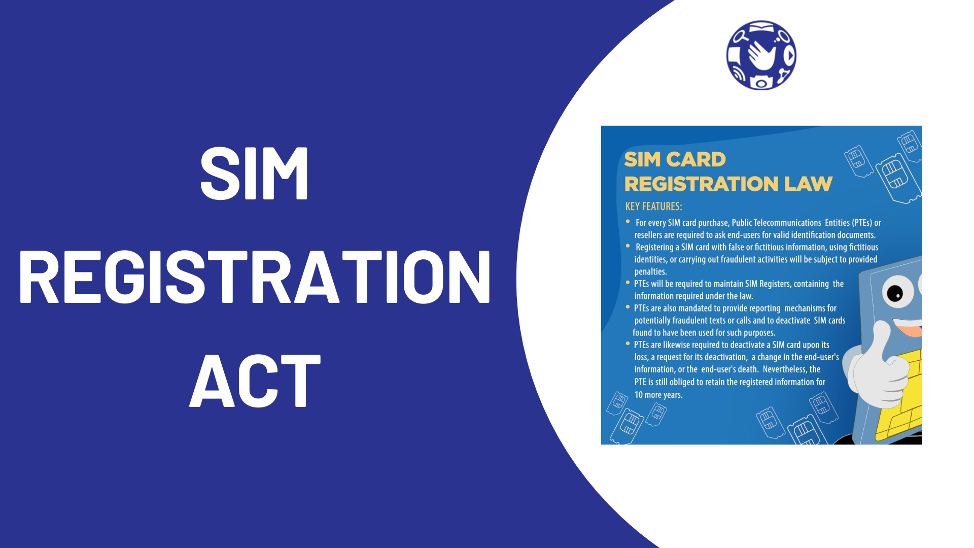 SIM Registration Act [ Republic Act No. 11934 ]