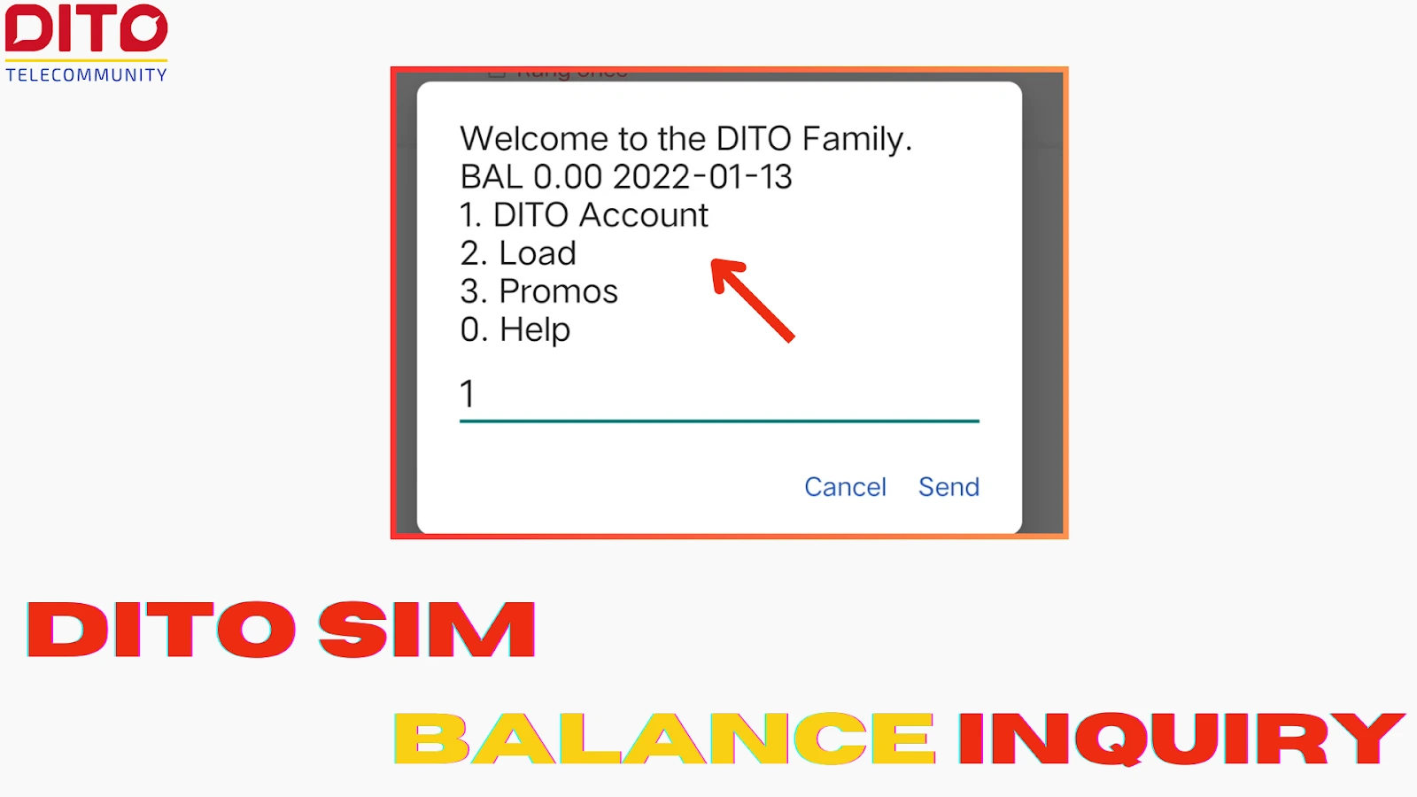 DITO Balance Inquiry