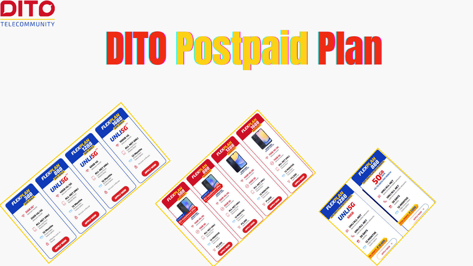DITO Postpaid Plan